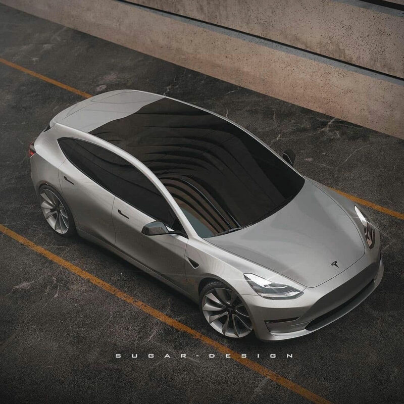 Tesla Model Q : le concept design qui fait rêver - Tesliens.com