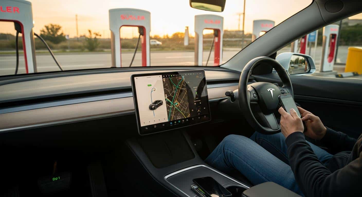 Comment planifier votre premier long trajet en Tesla